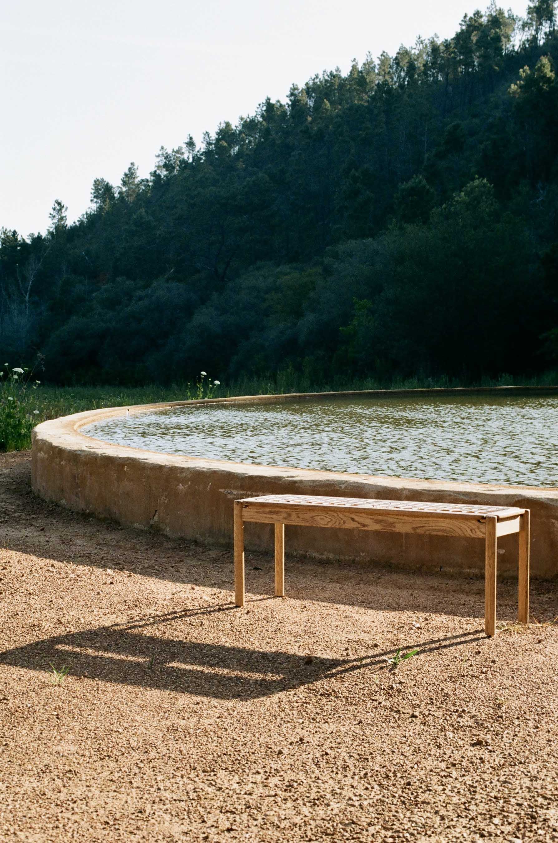 Designer Hand Woven Riempie Bench - Pedersen + Lennard