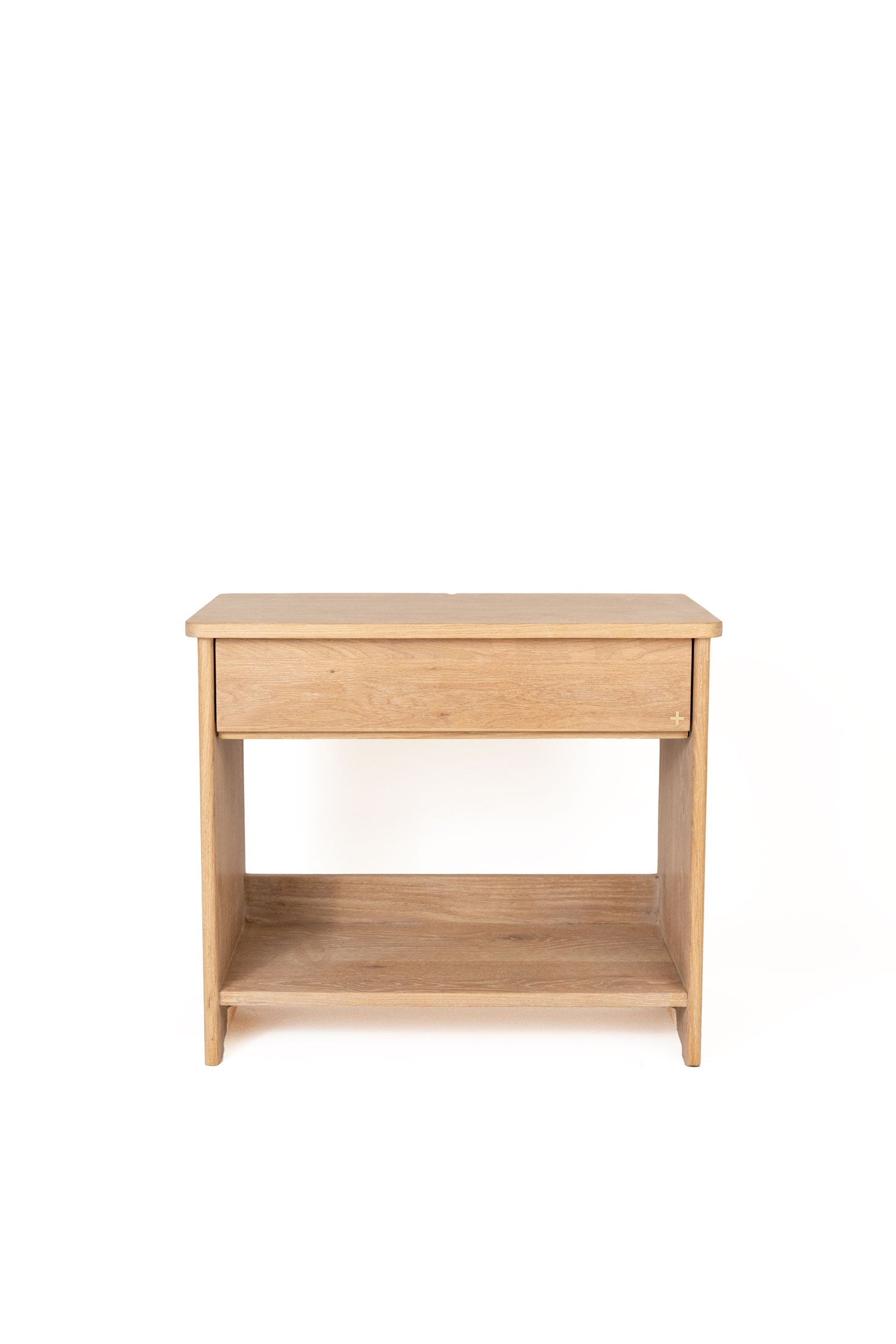 Escarpment Bedside Table - Oak - Natural / 500x400 - Pedersen + Lennard