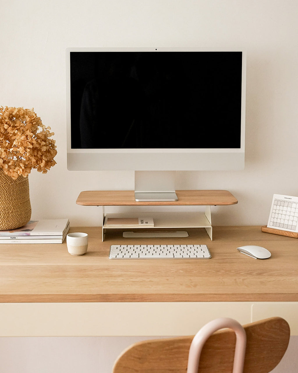Fold Desktop Monitor Stand - Single - Pedersen + Lennard