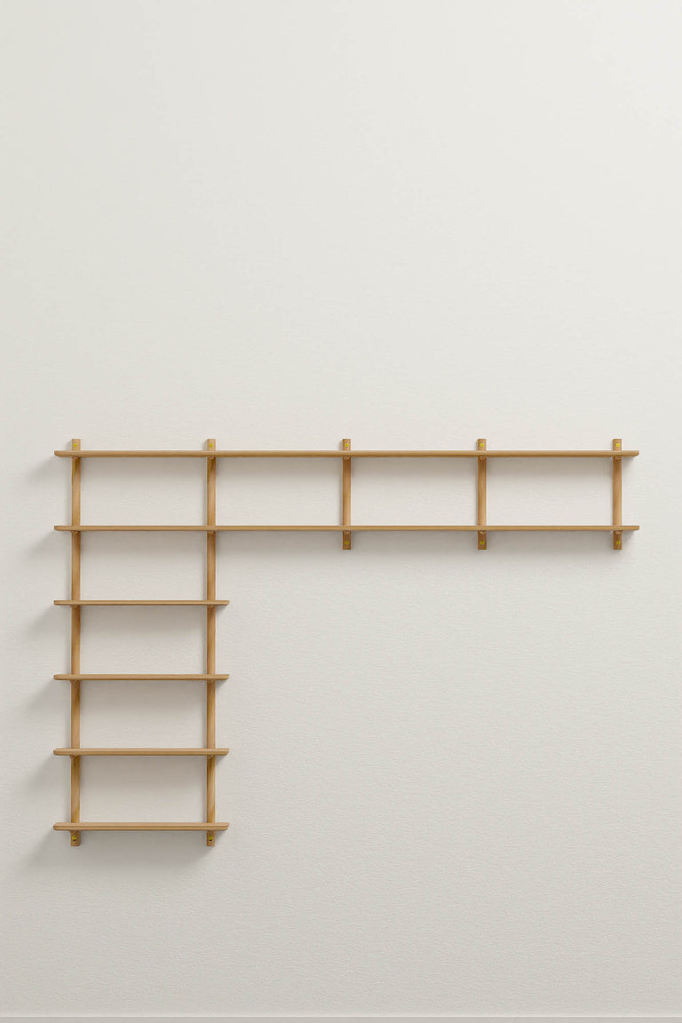 Escarpment Wall Shelving - Configuration M02 - Pedersen + Lennard