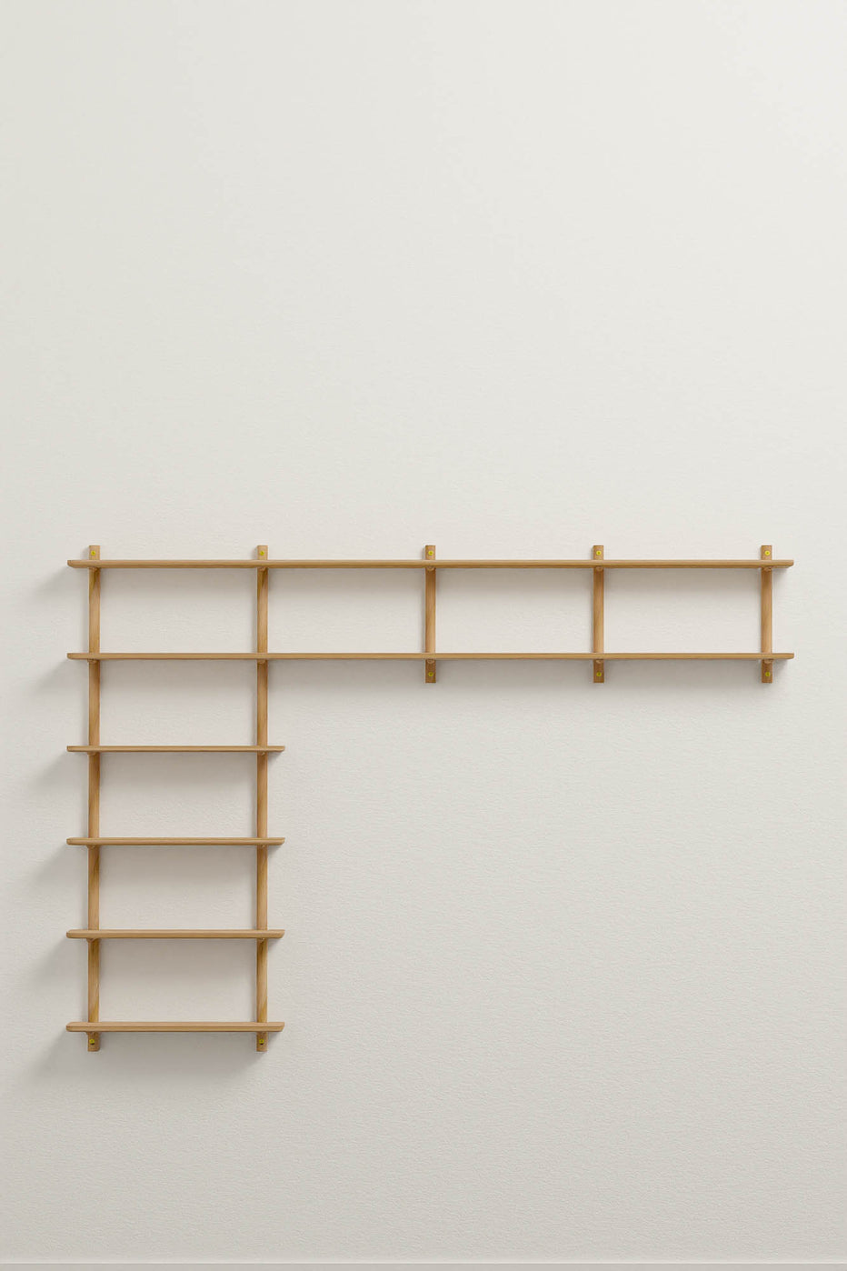 Escarpment Wall Shelving - Configuration M02 - Pedersen + Lennard
