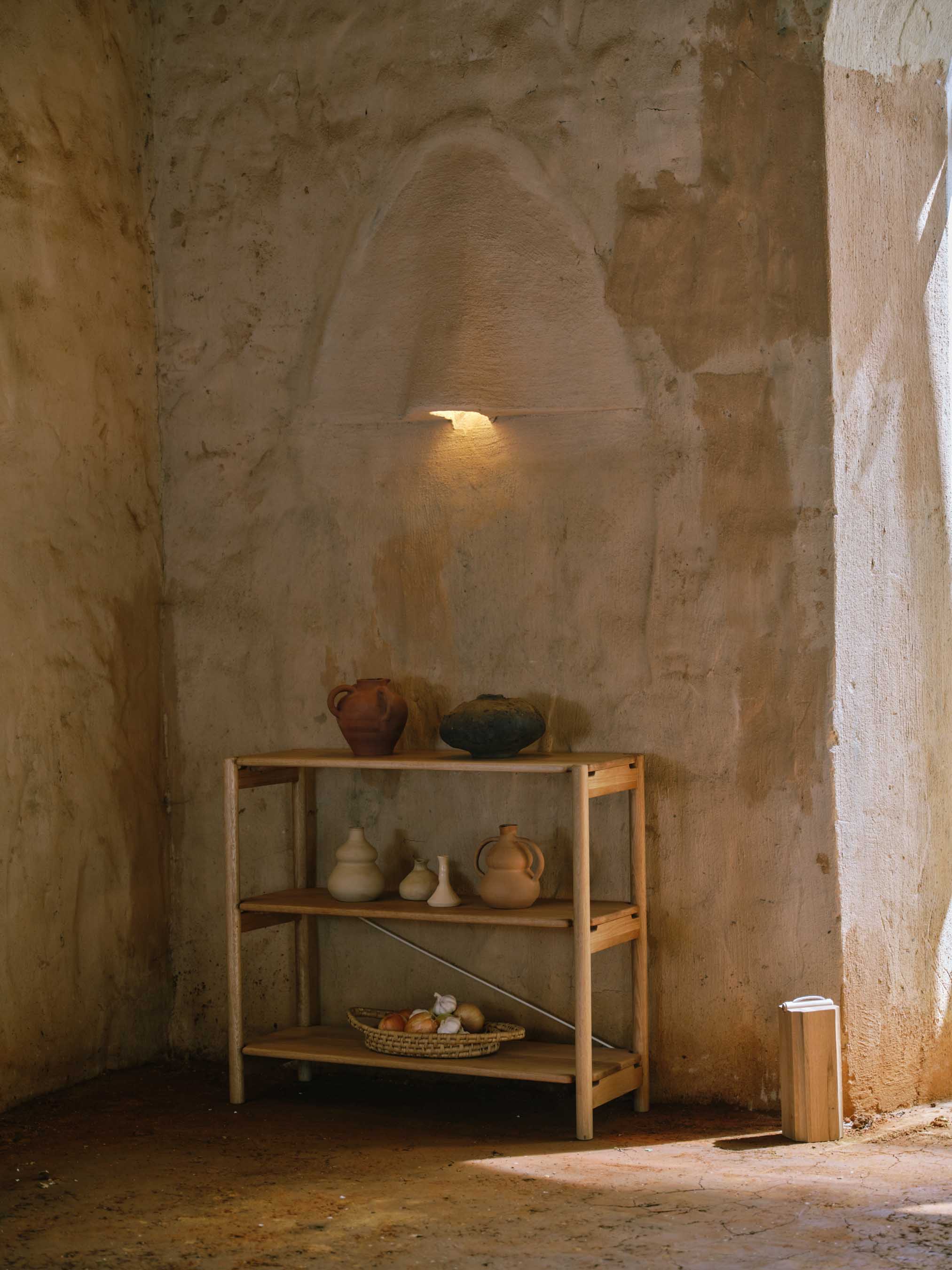 Tulbagh Freestanding Shelf - 3 Tier - Pedersen + Lennard