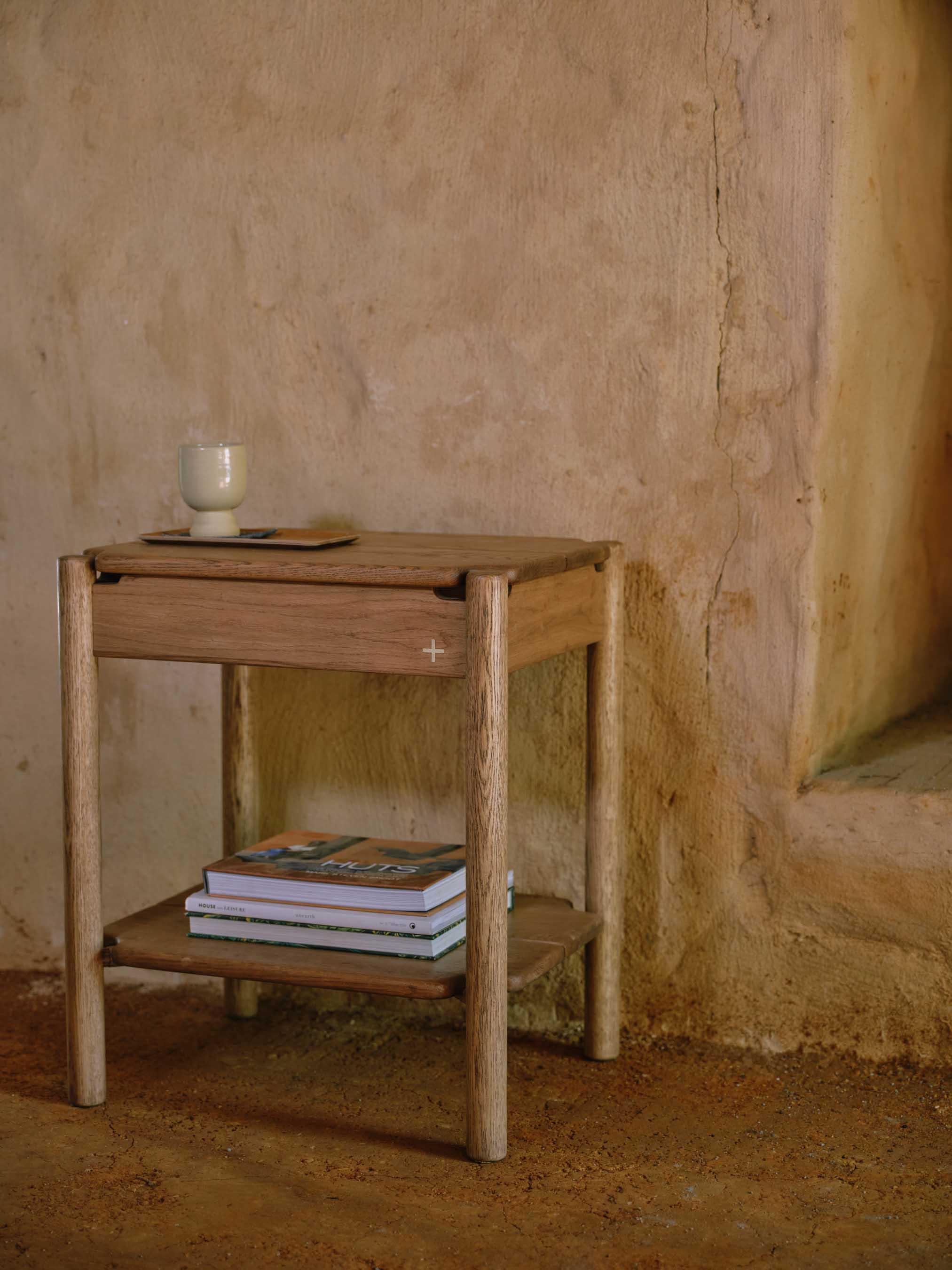 Luxury Side Table | Bedside Table | Solid Oak or Ash - Pedersen + Lennard