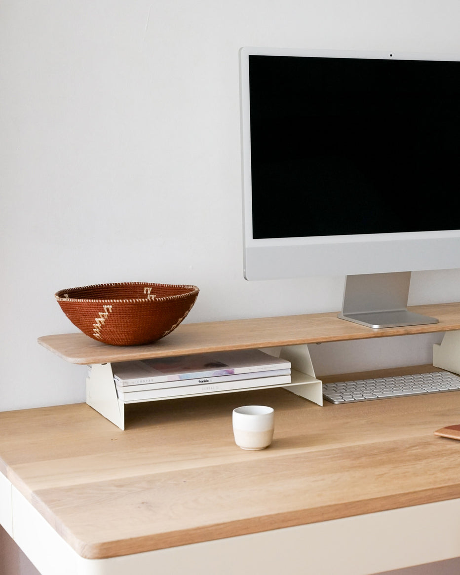 Fold Desktop Monitor Stand - Double - Pedersen + Lennard