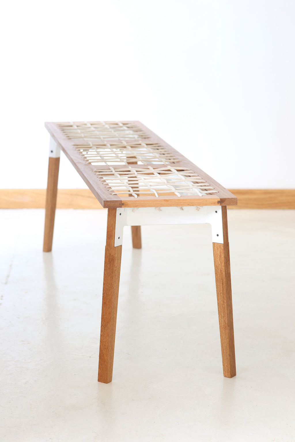 Modern Riempie Bench Made in Cape Town - Pedersen + Lennard